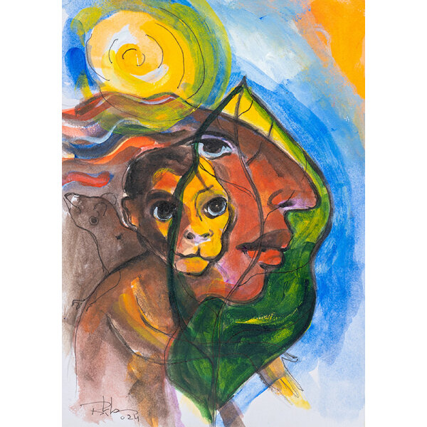 The monkey, 2024 - Readytex Art Gallery