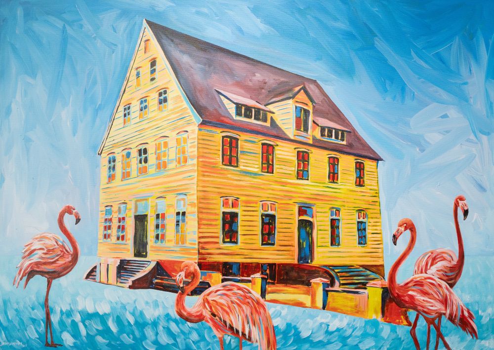 Echoes in wood and wing 4, 2025 (Elizabeth Samson Huis) - Readytex Art ...