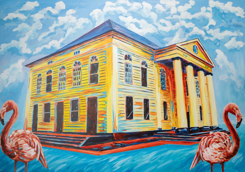 Echoes in wood and wing 5, 2025 (Neve Shalom Synagoge) - Readytex Art ...